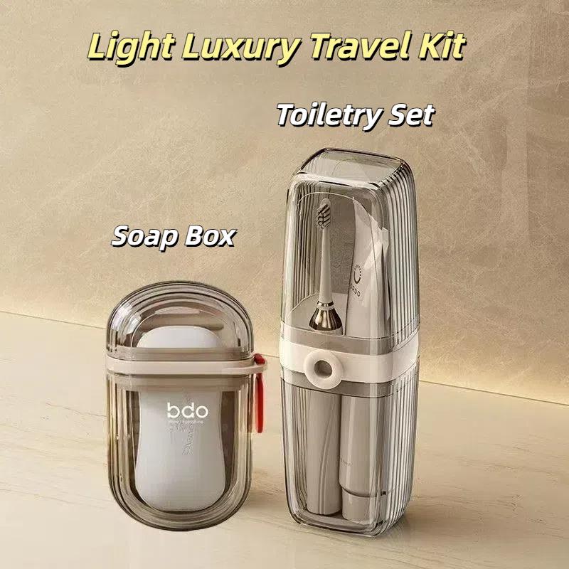 New Travel Toiletry Set Soap Box Dental Organizer Travel Essential ...