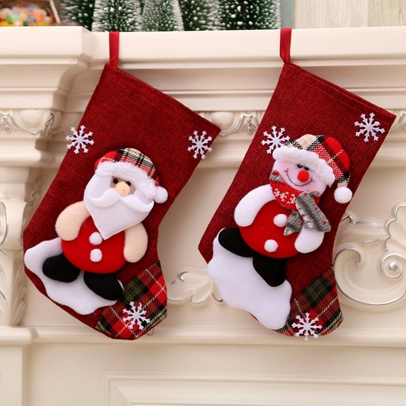 Christmas Stocking Classic Stockings Santa, Snowman, Reindee - TikTok ...