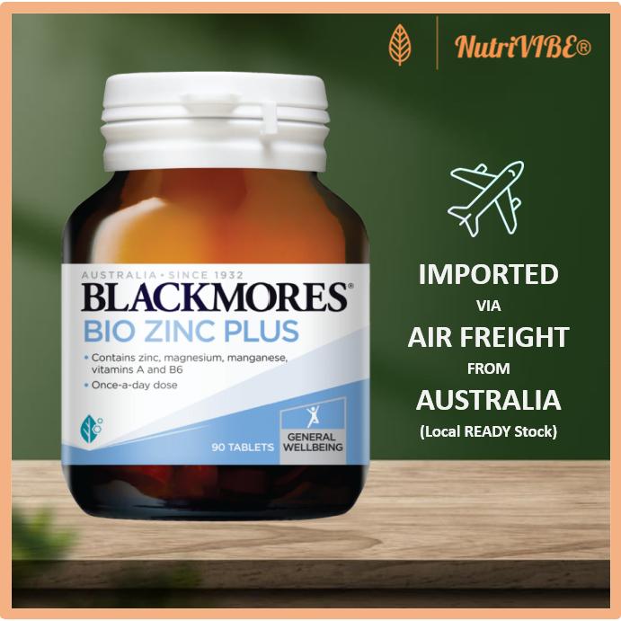 [Ready SG Stock] Blackmores Bio Zinc Plus 90 Tablets MY Version ...