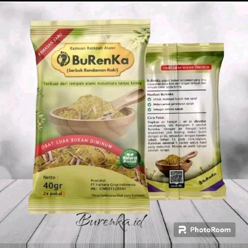 {2pcs}burenka serbuk rendam kaki burenka detox obat asam ura - Shop ...