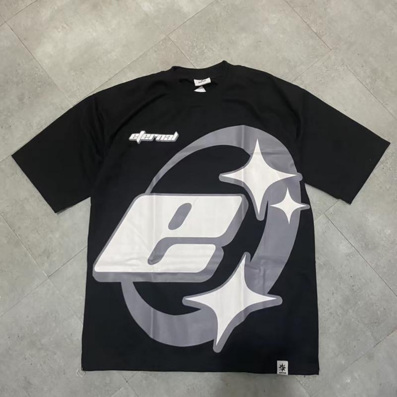 Etemal Clothing "Y2K BiG LOGO" B1ack Tee - TikTok Shop Philippines