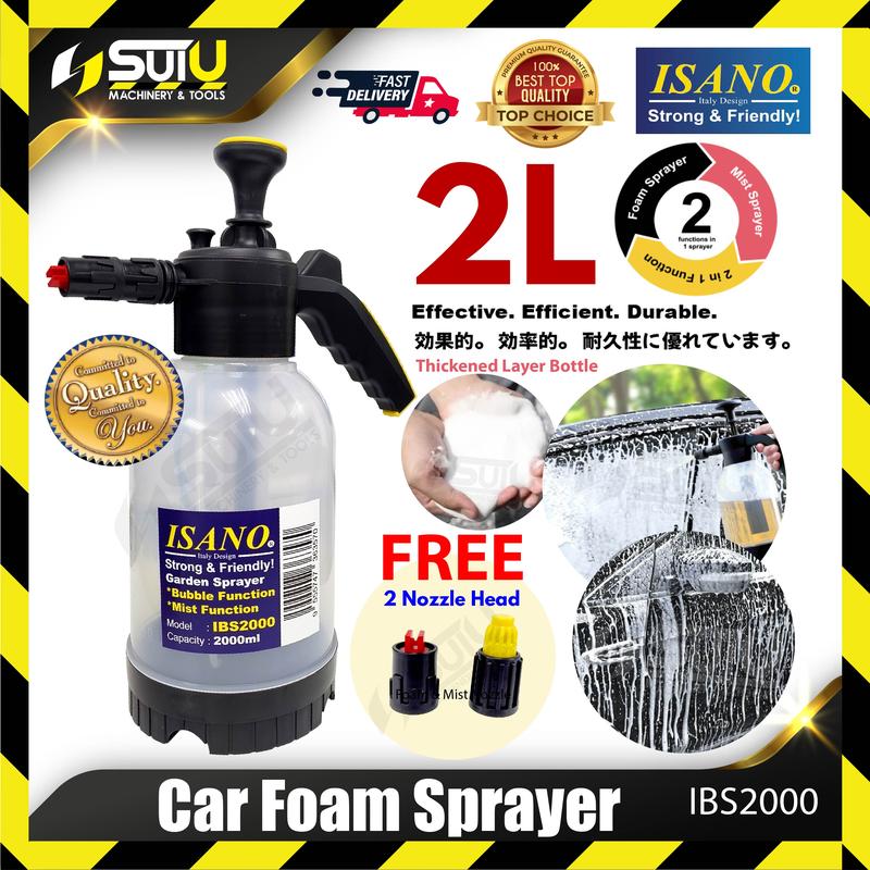 ISANO IBS2000 2L Penyembur Buih Kereta / Car Foam Sprayer - TikTok Shop ...