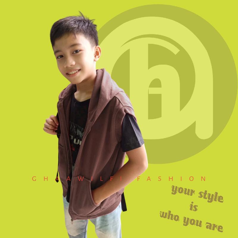 Rompi Fashion anak fleece Ziiper hoodie lekbong dari 6 sampa - Shop ...