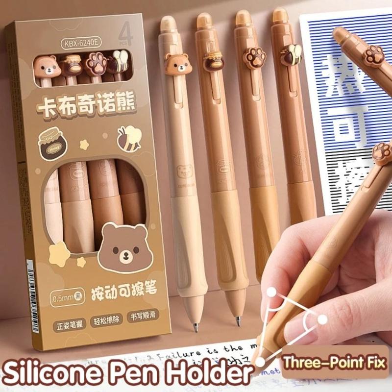 Kawaii Aesthetic Thermal Eraser Pen Cartoon Cute Erasable Ge - TikTok ...