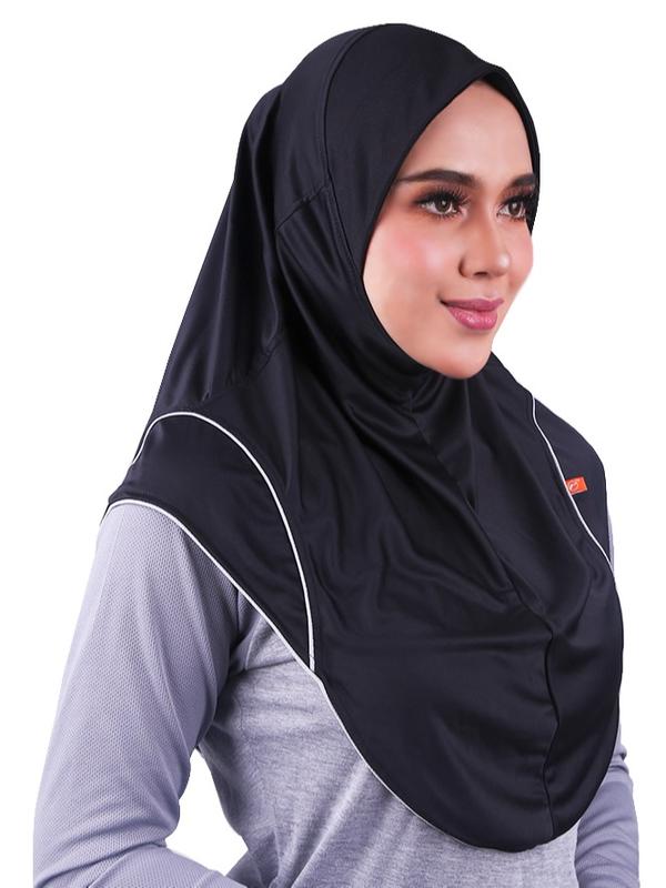 Raqtive Sports Hijab B208 - Grey Hush - TikTok Shop Malaysia