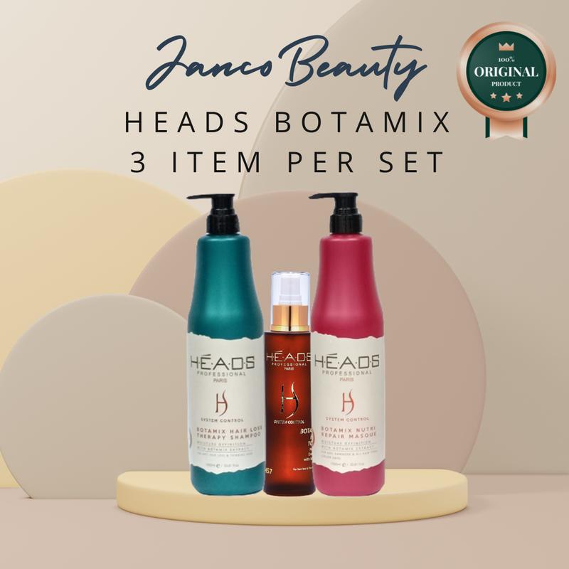 Heads Professional Botamix Shampoo - Set 1000ml (Hair Loss, Dandruff ...