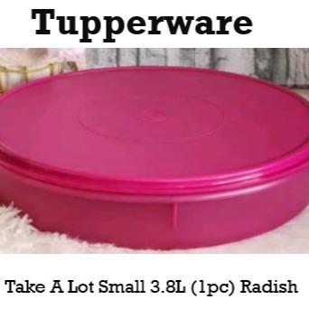 ** Ready Stock ** Tupperware Take A Lot Set 3.7L Pink ( 1pc) - TikTok ...