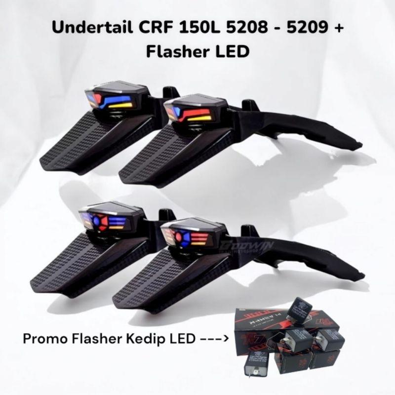 Sparkboard Spakbor Slebor Belakang Undertail Stoplamp CRF 150L 5208 ...