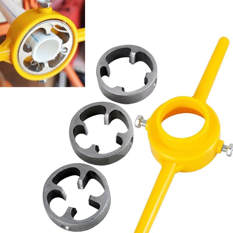 6pcs PVC Plastic Pipe Threading Tool Kit PE PER PPR Thread Maker ...