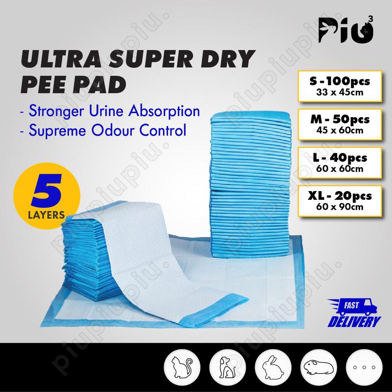 [24HR SHIP] PREMIUM PET PEE PAD Wee Wee Pad Pee Pad Pet Pad Sheet - TikTok Shop Malaysia