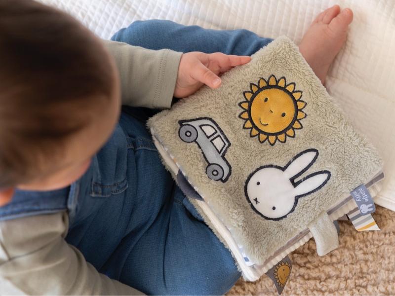 Miffy Activity Book Fluffy Sensory Toy. Suitable for Baby. Licensed ...