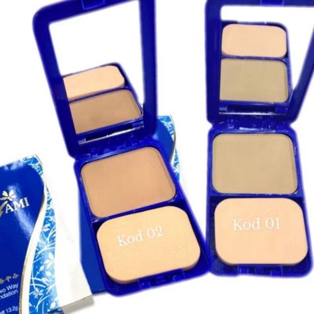 New Miyami Compact powder Medium & light original - TikTok Shop Malaysia