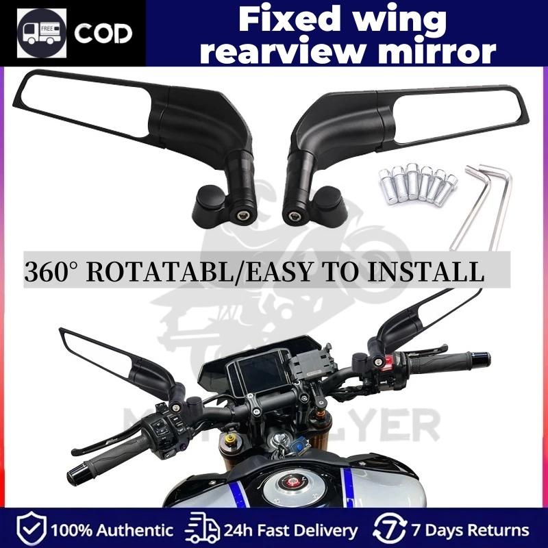 CNC Rearview Winglet Ninja Stealth Universal Side Mirror for - TikTok ...