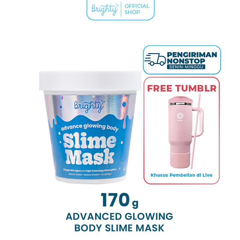 [LIVE BRIGHTY] Brighty Advanced Glowing Body Slime Mask Masker - Shop ...