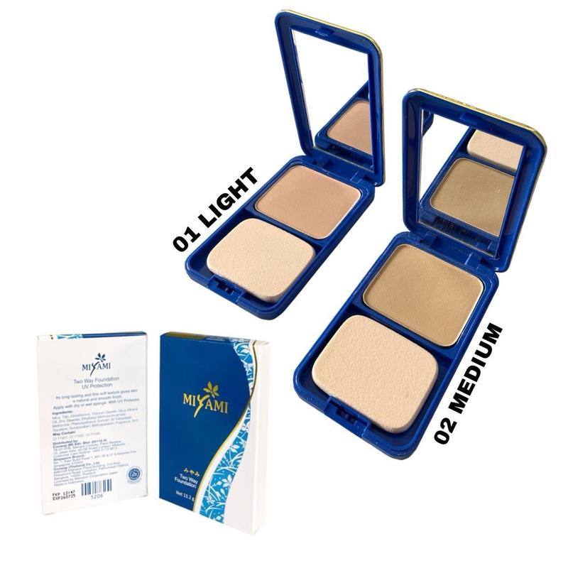 Miyami Compact Powder 2 Way Makeup - TikTok Shop Malaysia