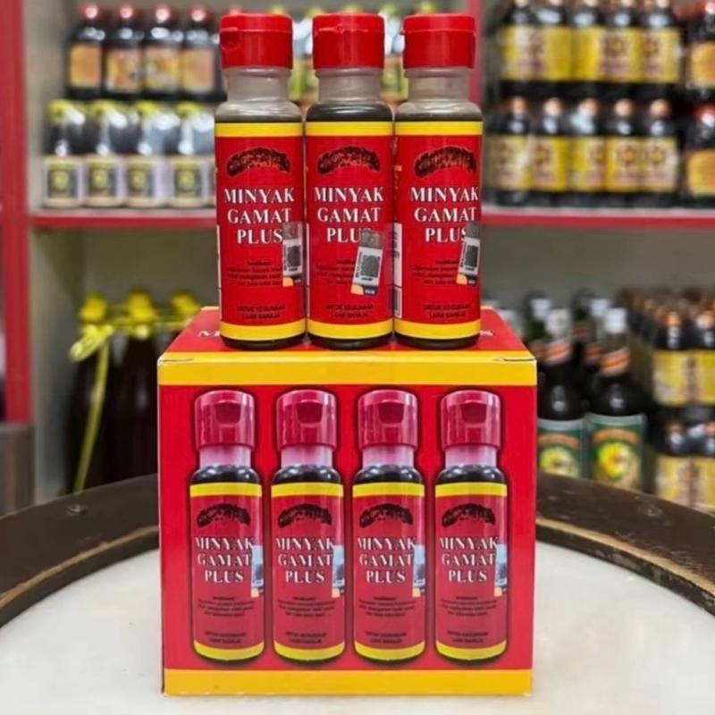 Minyak Gamat Plus 1Box (12Pcs) Ederan Massage Oil Langkawi - TikTok ...