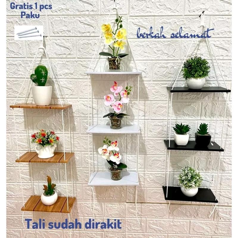 Furniture Rak Gantung/ Rak dinding/ Hambalan gantung/ Hiasan - Shop ...