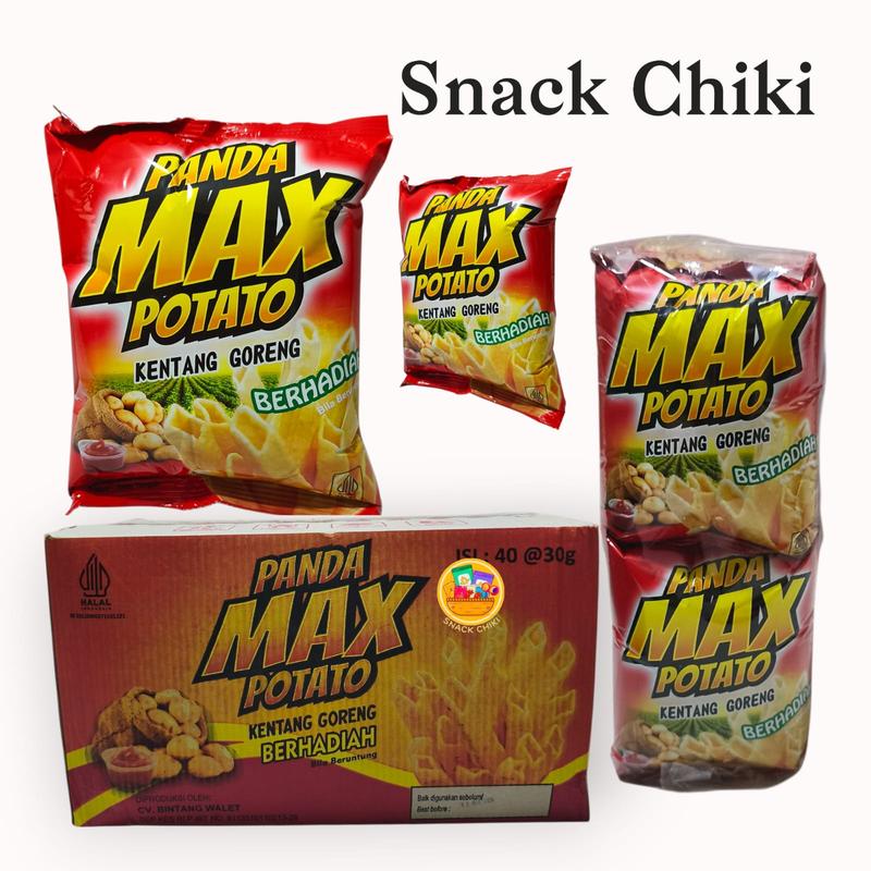 CHIKI POTATO PANDA MAX CHIKI BERHADIAH HARGA PER PAC 10 PCS - Shop ...
