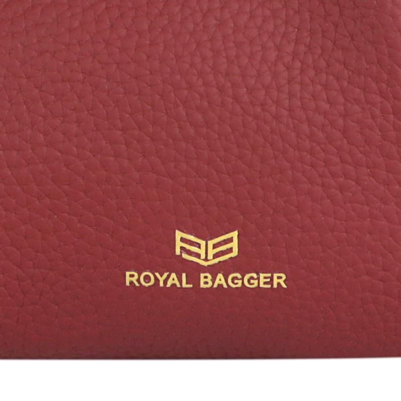 Royal Bagger RFID Kiss Lock Wallet, Solid Color Multi-card Slots ...