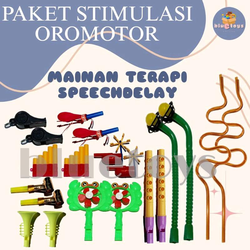 [BLUETOYS] PAKET DOUBLE 10 PCS ALAT TIUP STIMULASI OROMOTOR BALITA ...