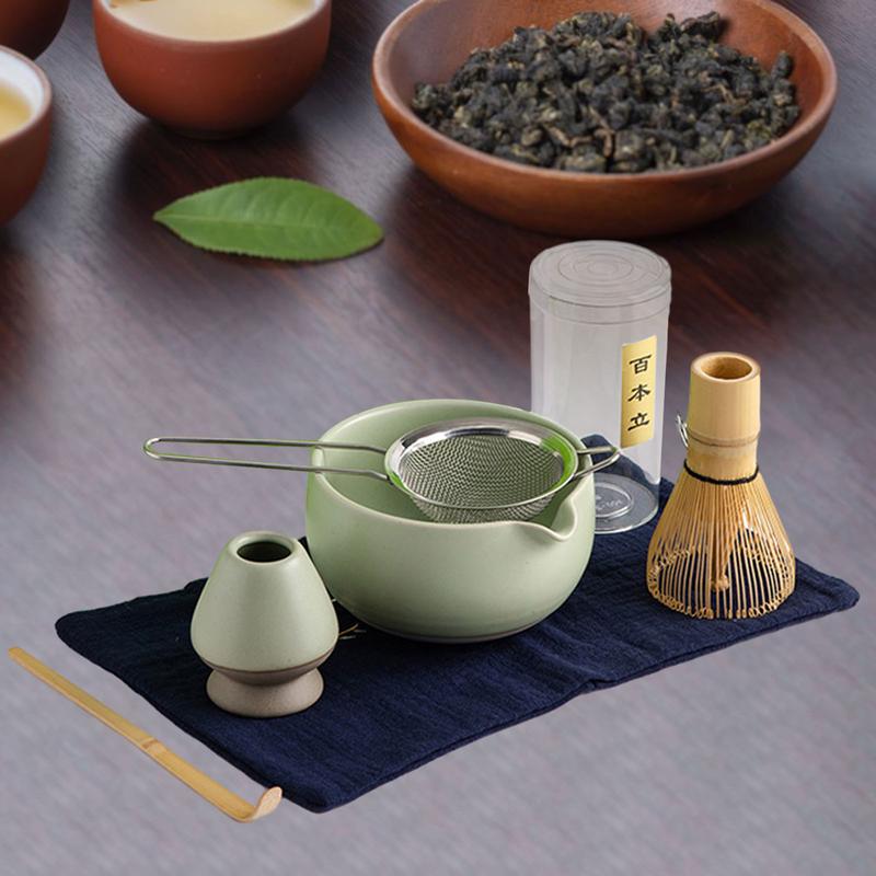6Pcs Japanese Matcha Tea Set Matcha Ceramic Bowl for Tea House - TikTok ...