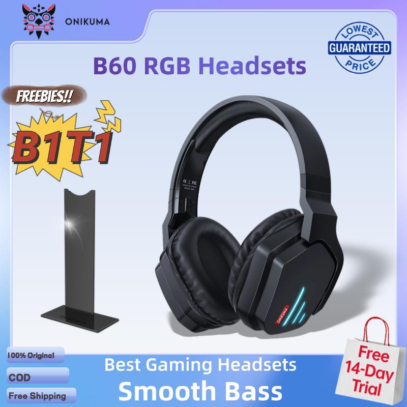 (B1T1 Free Headset Stand ST-1 ! Limited Offer! ) ONIKUMA B60 - TikTok ...