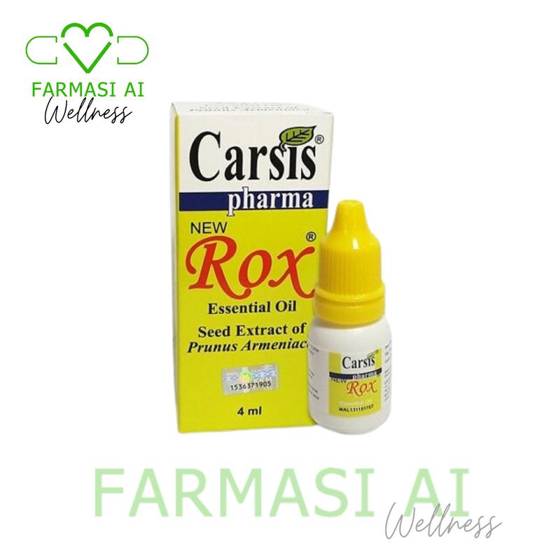 Carsis Pharma New Rox Essential Oil 4ml (Exp Date: 09/2025) - TikTok ...