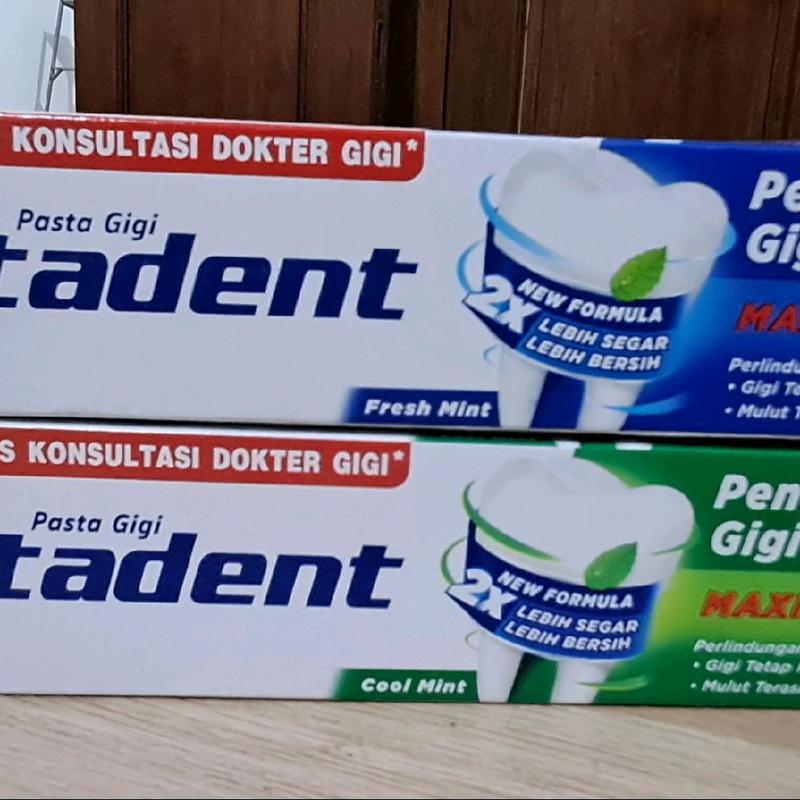 Ciptadent Pasta Gigi Maxi 12 Plus Cool Mint & Fresh Mint 225gr ...