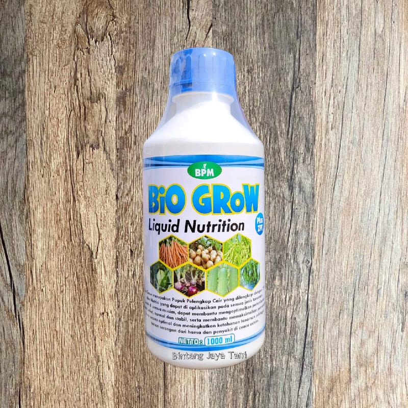 BIO GROW 1 LITER / PUPUK LIQUID NUTRITION PLUS ZPT / Memacu Pertumbuhan ...