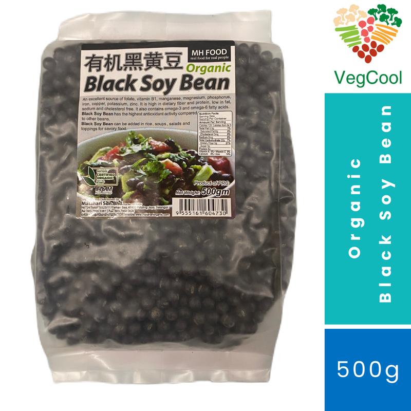 MH FOOD Kacang Soya Hitam Organik 500g | Organic Black Soy Bean ...