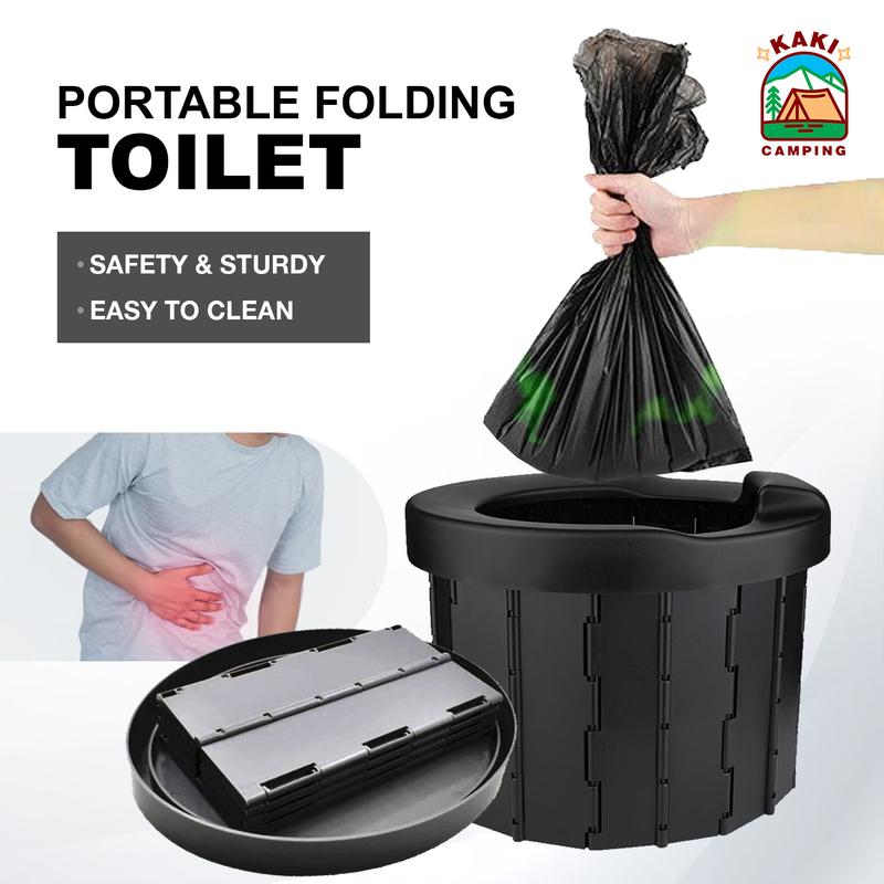 KAKI Portable Toilet For Camping Toilet Bowl Outdoor Travel Mobile ...
