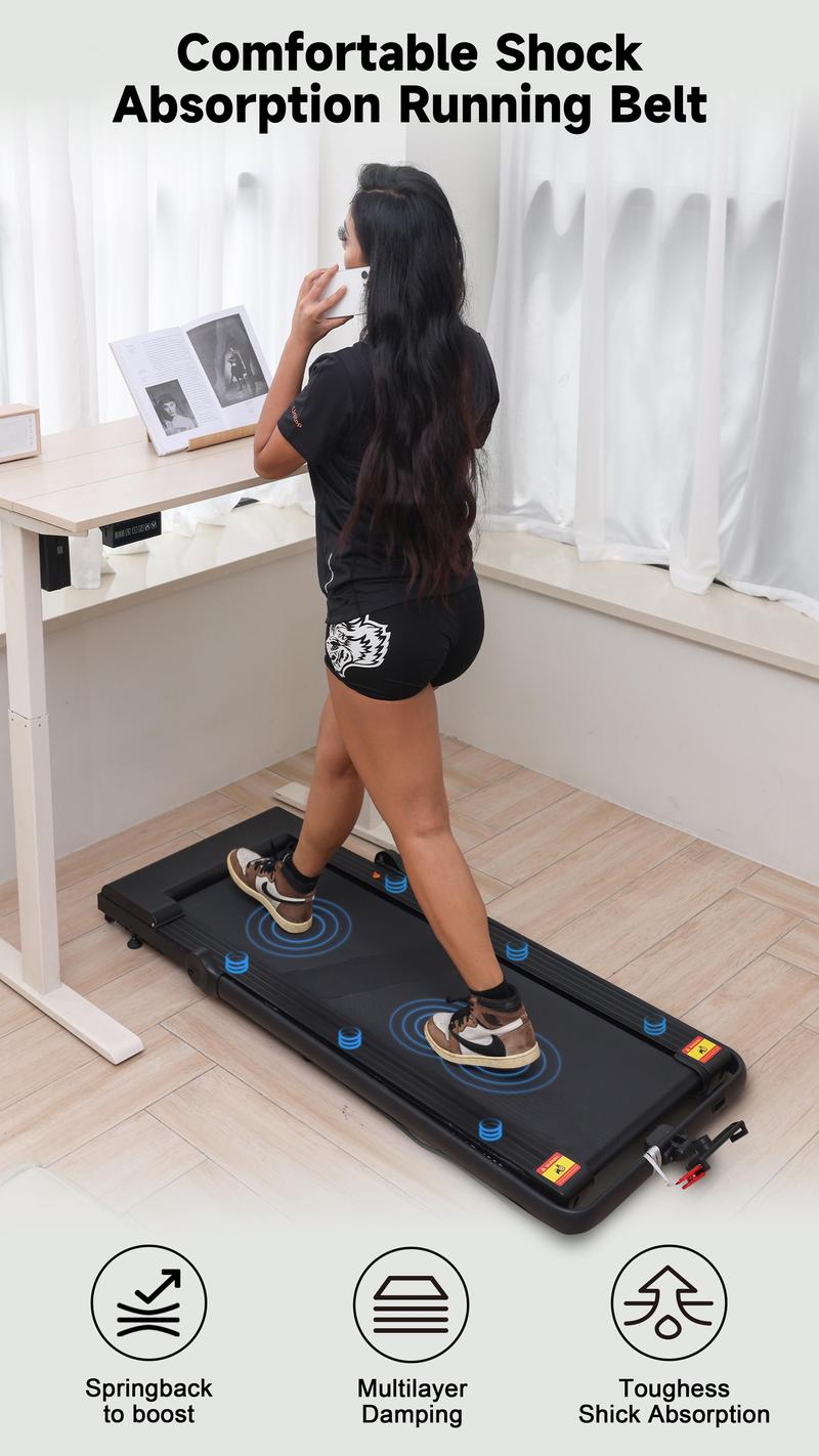 LICHICO/YRUN 2-in-1 Electric Folding Treadmill with Flat/Incline ...