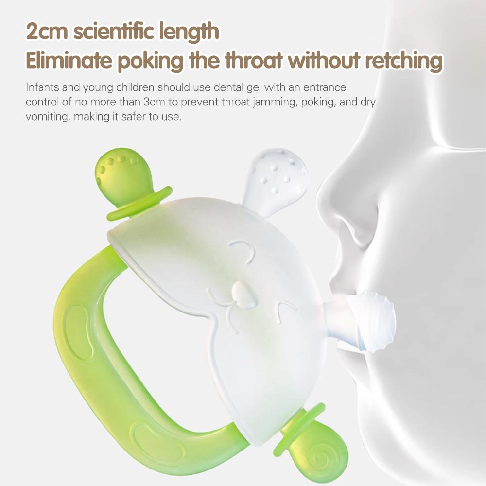 Totoo Hand Teether for Babies - Baby Molar Teether Training Grip Soft ...