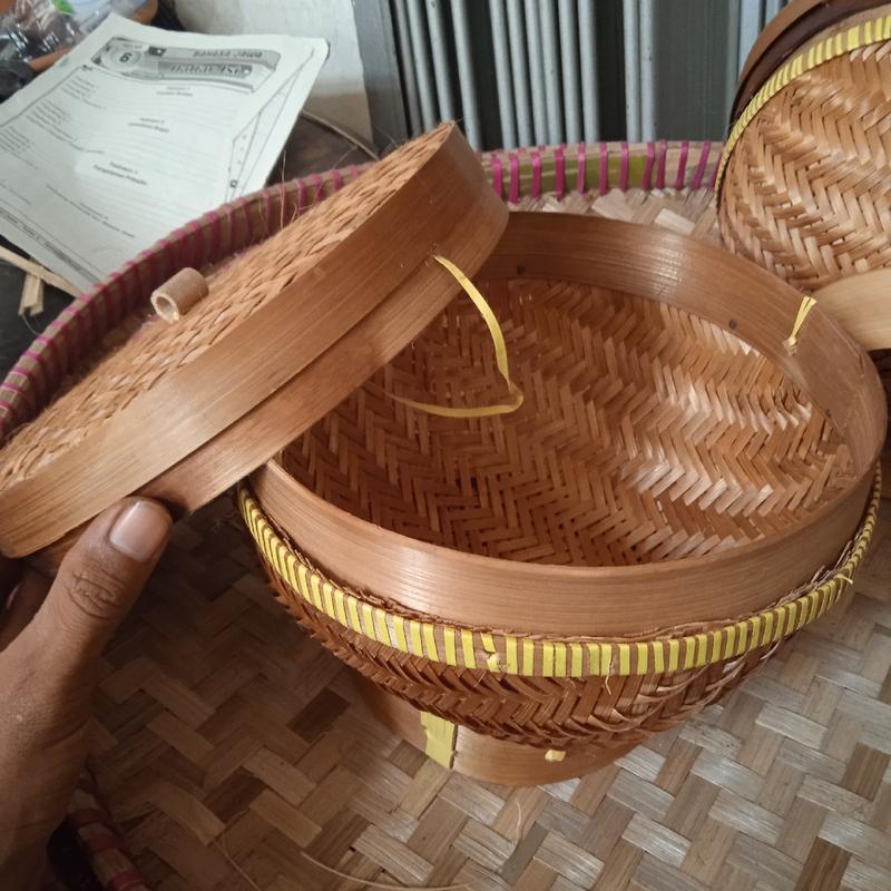 Wakul Bambu + Tutup wakul nasi - Shop | Tokopedia