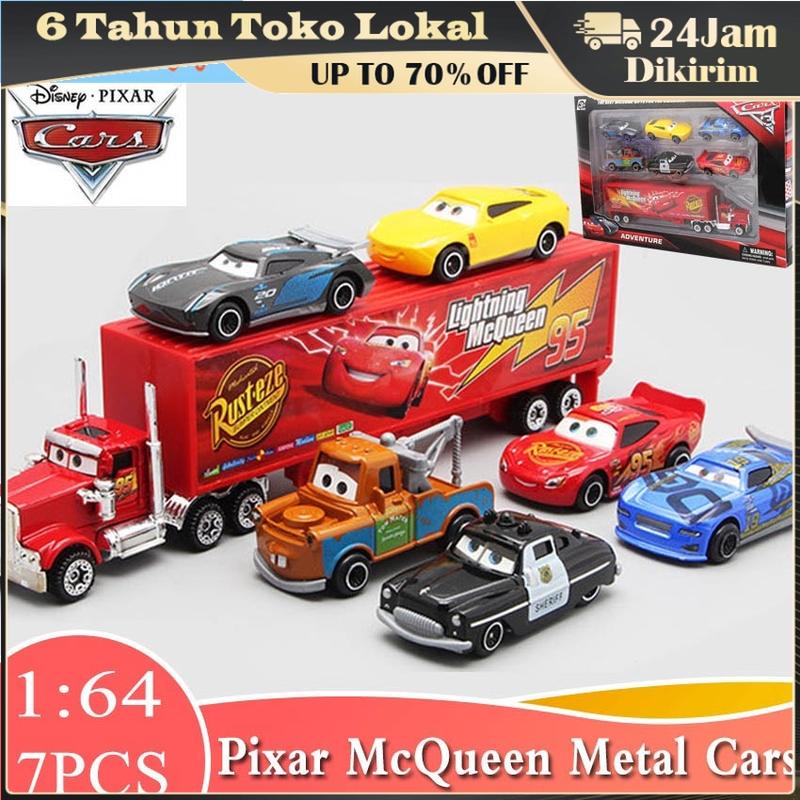 Disney Pixar Cars Mini Diecast Mobil Mcqueen bahan Alloy PVC - Shop ...