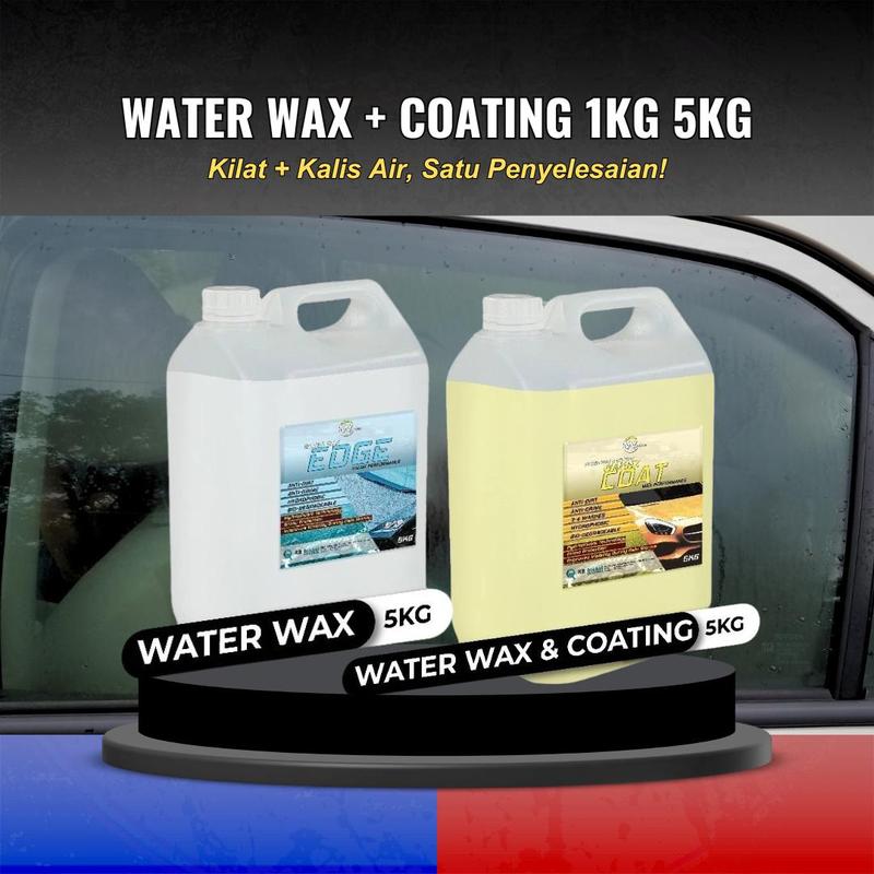 WaterWax + COATING 5 KG // 1 KG | Water Repellant Effect | Automotive ...