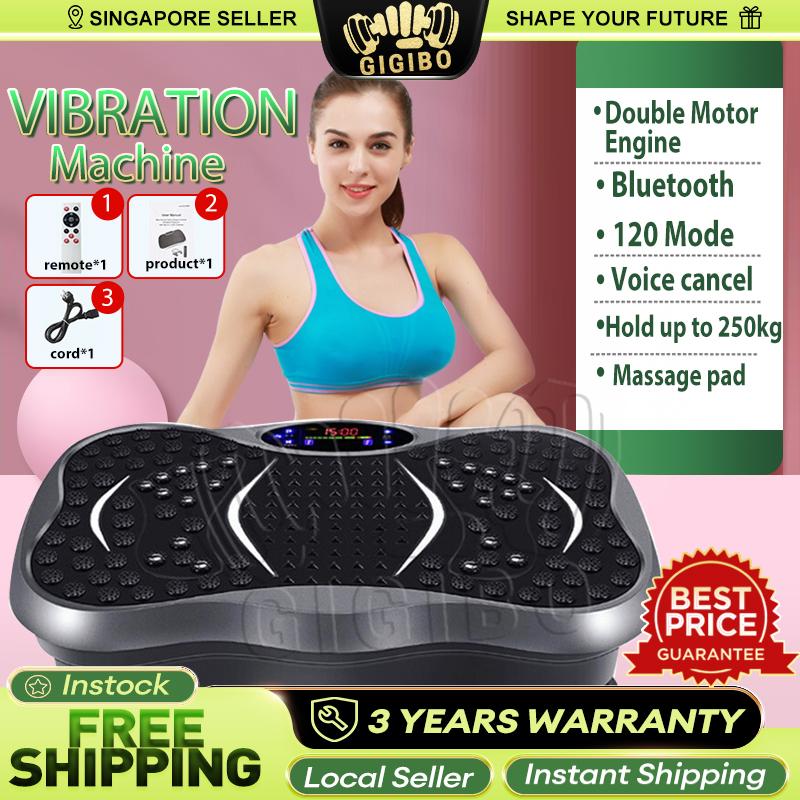 [SG INSTOCK]Vibration Platform Machine Exercise Fat-Burning Muscle ...