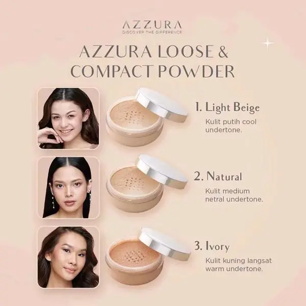 AZZURA FRESH LOOK LOOSE POWDER 30gr | Bedak Tabur Fresh Look_Cerianti ...