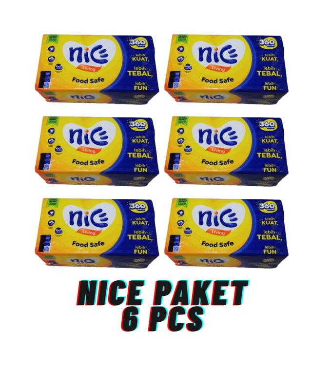 [PAKET 6 PCS] Tissue NICE-TITASOFT-GOLDEN-TITI Tisu Wajah Lembut Tebal ...