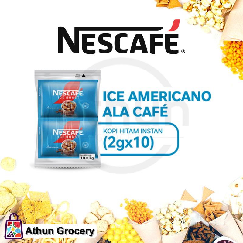 Nescafe Ice Roast Kopi Instan Americano 10x2g Coffee sachet iced ...