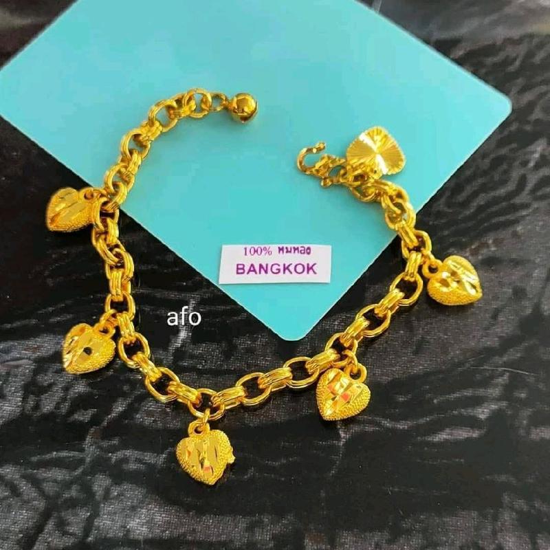 gelang love bangkok modelnya persis emas asli - Shop | Tokopedia