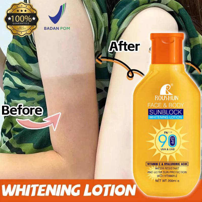 Glowing Up Sunscreen Lotion 200ml Whitening Sunblock Cream SPF90 ...