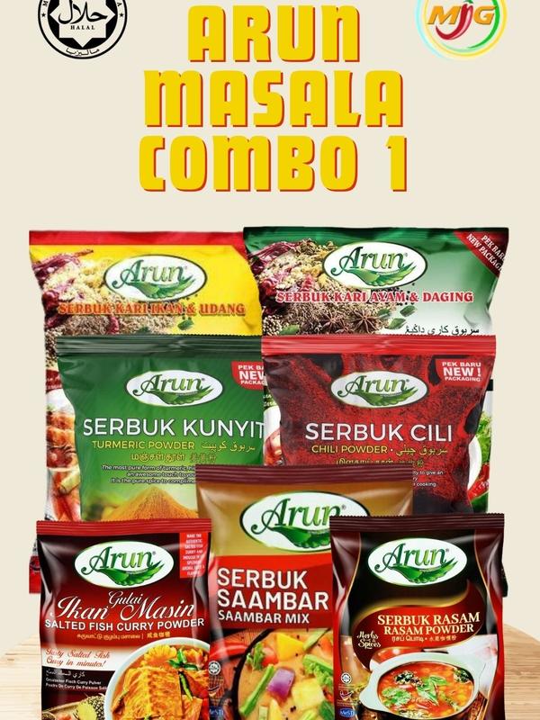 Arun Masala Bundle 1 - 7 in 1 Combo Deal / Indian Curry Masala - TikTok ...