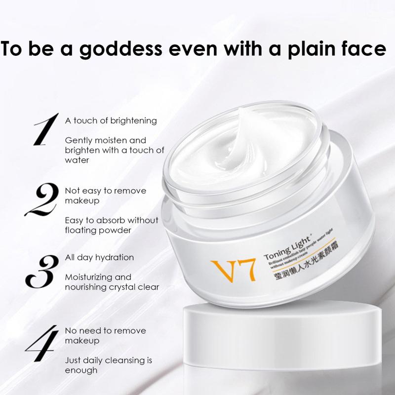 Moisturizing Lazy Makeup Cream Concealer Nude Makeup V7 Plain Face ...