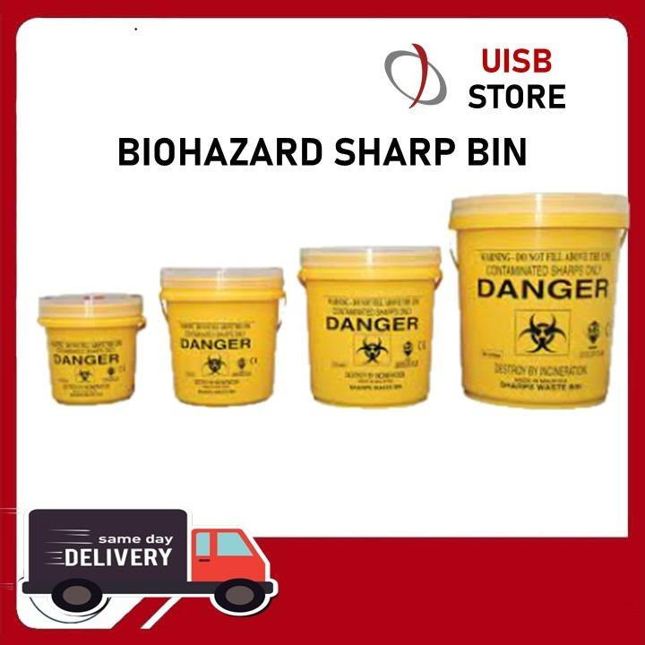 SHARP WASTE BIN 2.5L l 5L l 10L l 20L BIOHAZARD CONTAINER WITH - TikTok ...