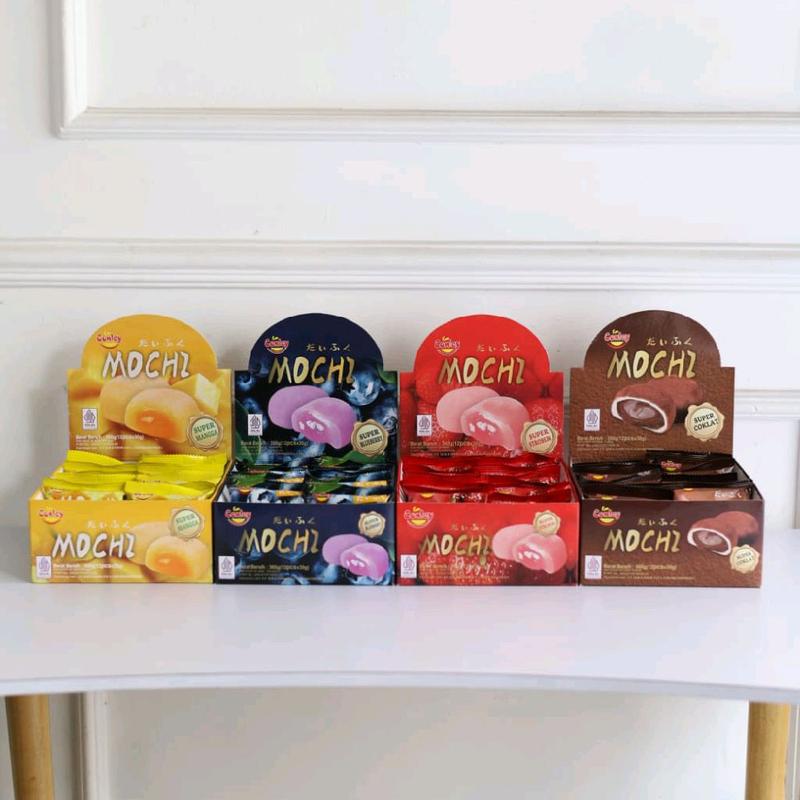 12 PCS MOCHI CONLEY DENGAN BERBAGAI RASA YANG ENAK DAN LEMBUT - Shop ...