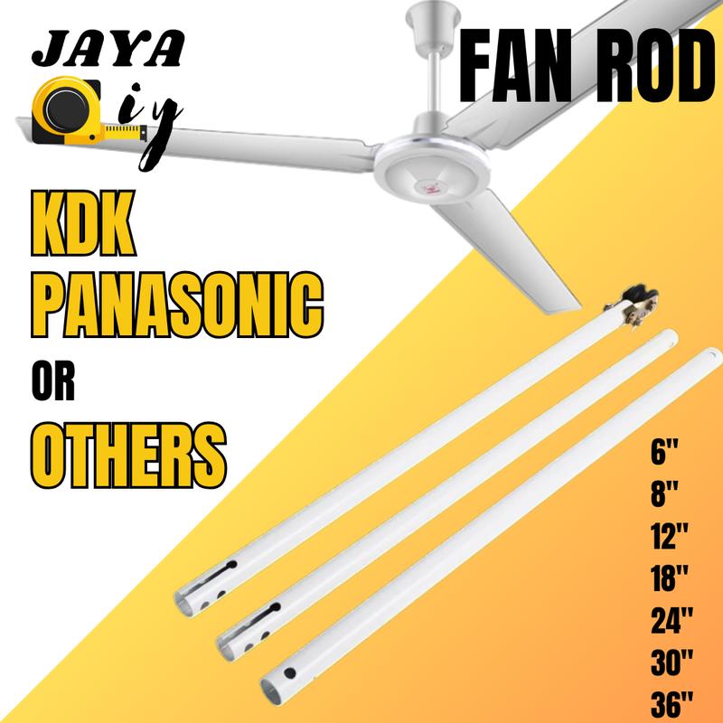 UNIVERSAL Ceiling Fan Rod Extension 6" 24" 36" 48" 60" 72"Ceiling ...