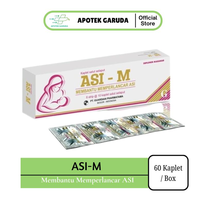 ASI M 1 Box Isi 60 TABLET - Suplemen Pelancar ASI Bayi Ibu - Shop ...