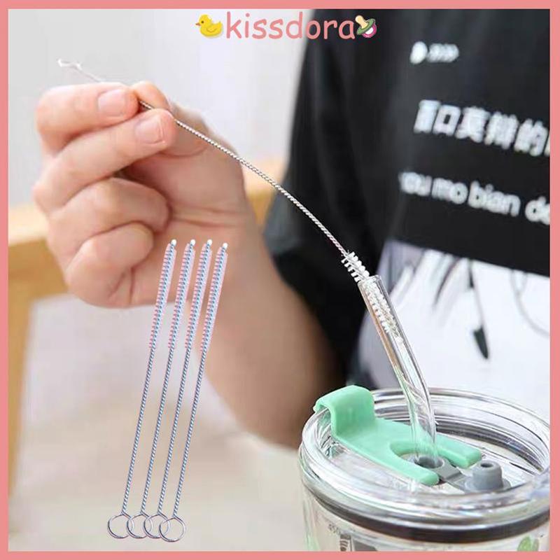 Kissdora Berus Pembersih Straw Baby Water Bottle Straw Brush Cleaner ...