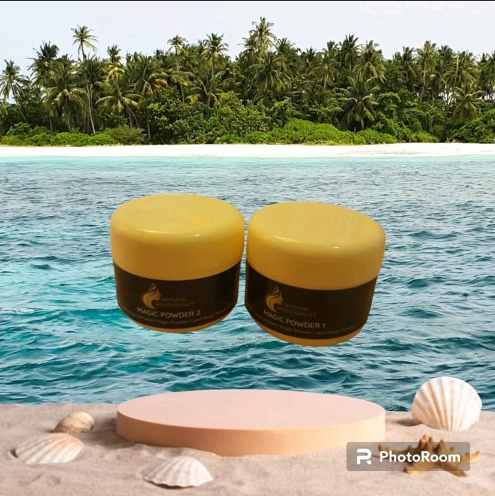 Powder Natural Skeen Beauty (50g/botol) - TikTok Shop Malaysia